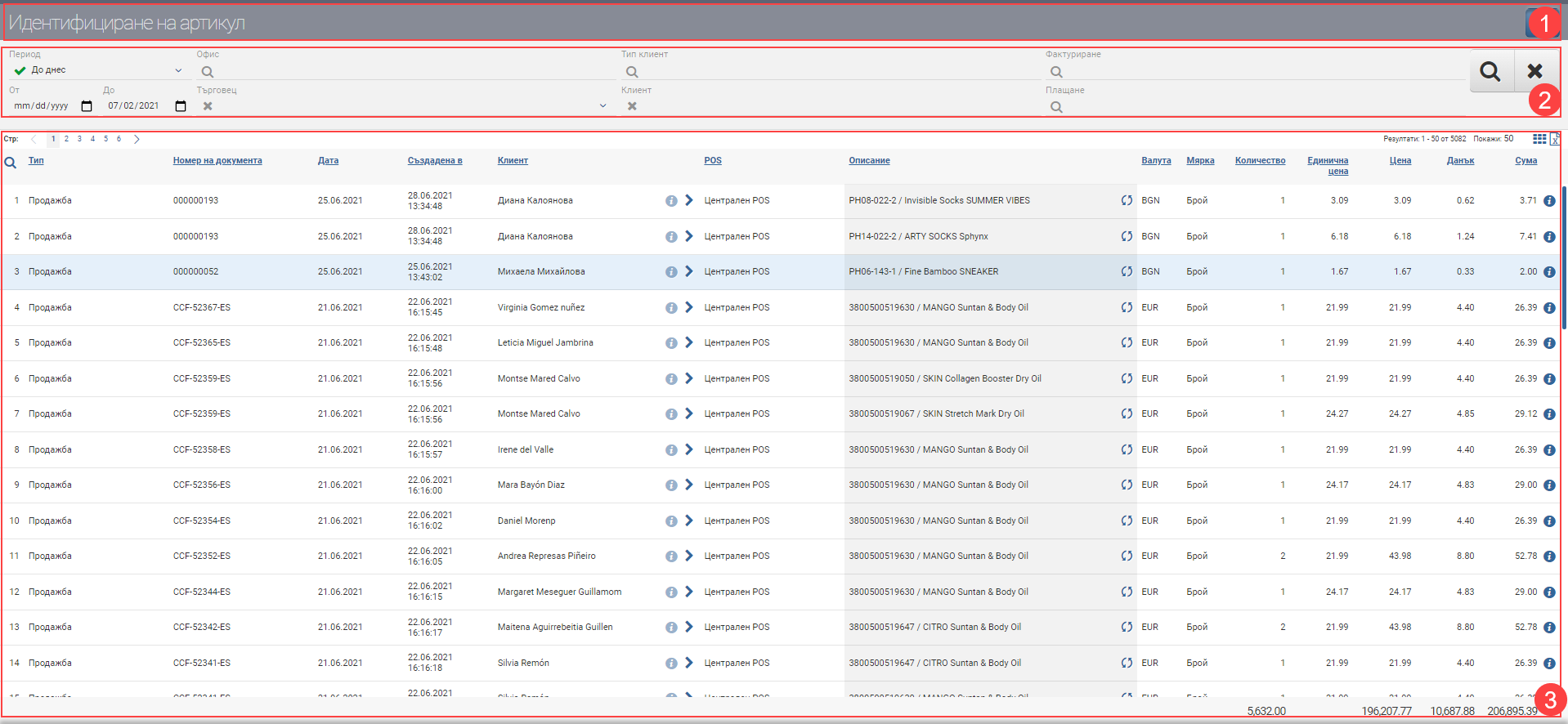 Identification of items - PRIM.IO RESOURCE CENTRE